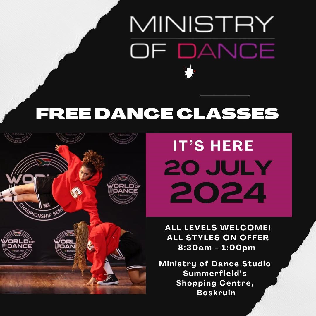 About Ministry of Dance Studio, based in Randburg, Johannesburg